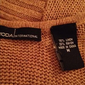 PINK Victoria's Secret | Sweaters | Moda International Hooded Opened ...